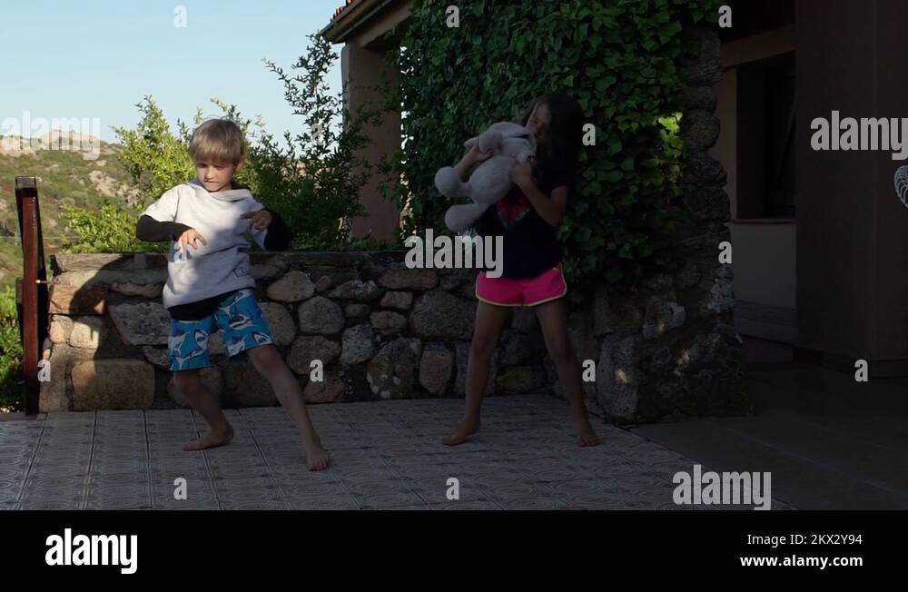 Two school children playing outside Stock Videos & Footage - HD and 4K ...