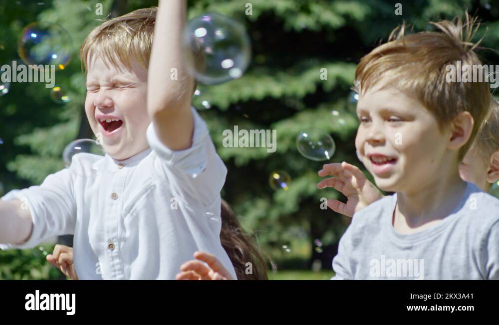 Kids popping bubbles Stock Videos & Footage - HD and 4K Video Clips - Alamy