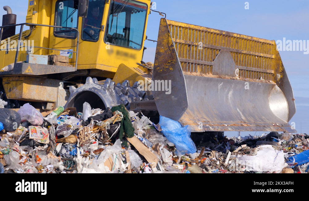 Tractor on landfill Stock Videos & Footage - HD and 4K Video Clips - Alamy