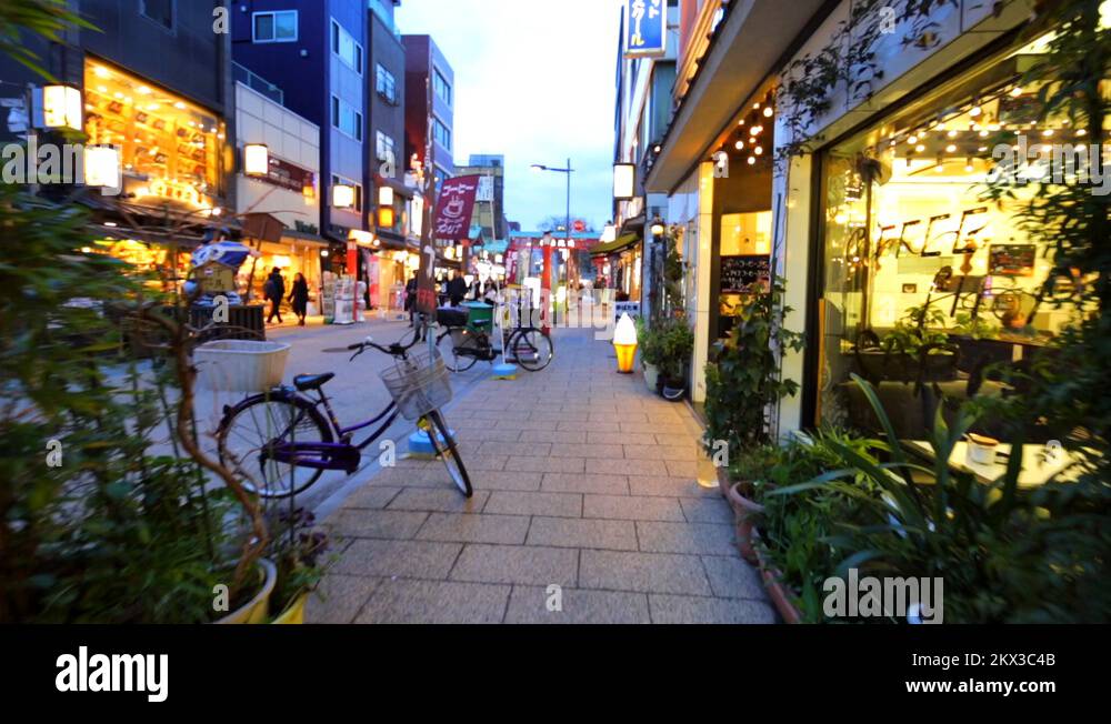 Sidewalk cafes restaurants shops Stock Videos & Footage - HD and 4K ...