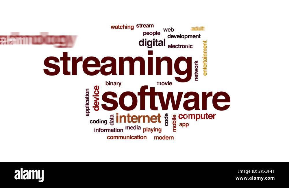 Social institution animated word cloud, text design animation Stock ...