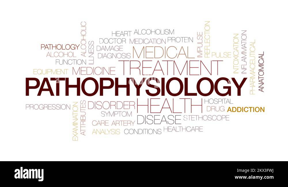 Menstrual bleeding animated word cloud, text design animation. Kinetic ...