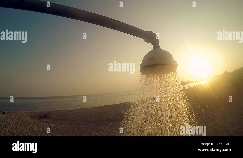 Beach shower sea Stock Videos & Footage - HD and 4K Video Clips - Alamy