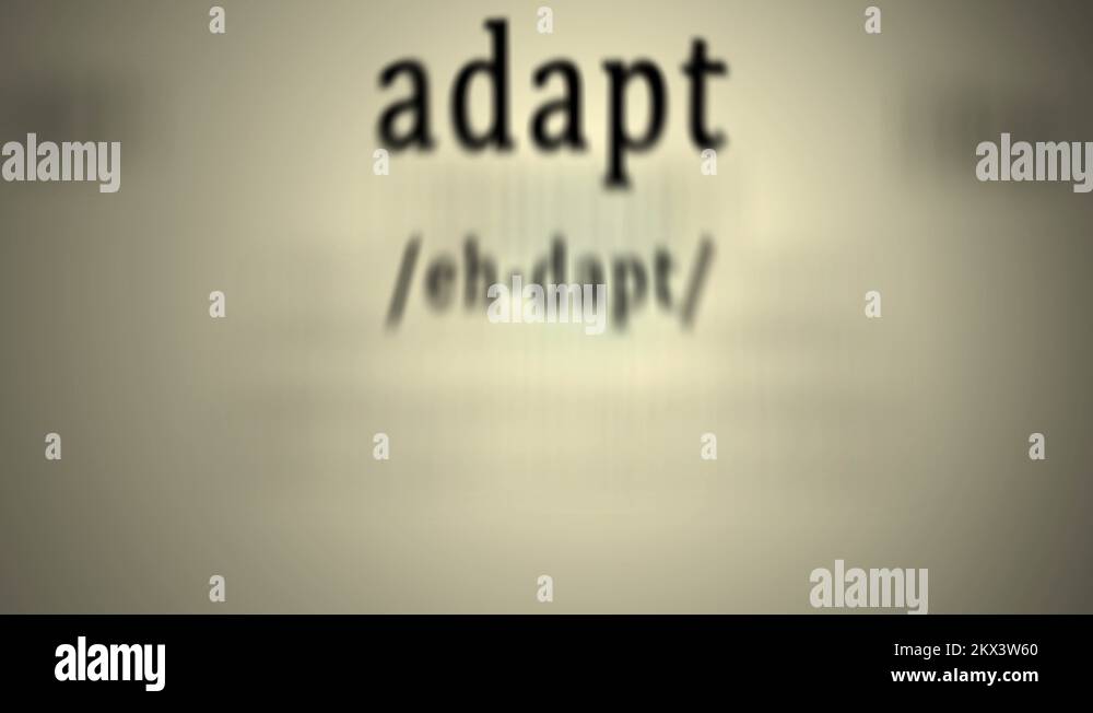 Adapt Stock Videos & Footage - HD and 4K Video Clips - Alamy