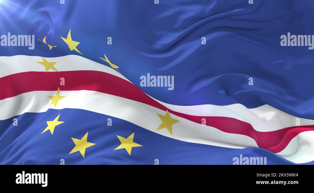 Waving cape verdean flag Stock Videos & Footage - HD and 4K Video Clips ...