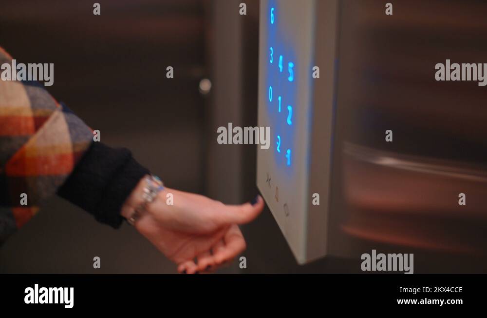 Lift buttons hand Stock Videos & Footage - HD and 4K Video Clips - Alamy