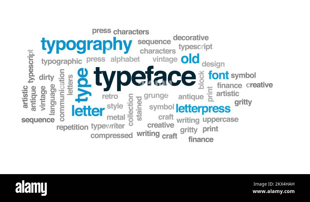 Typeface Stock Videos & Footage - HD and 4K Video Clips - Alamy