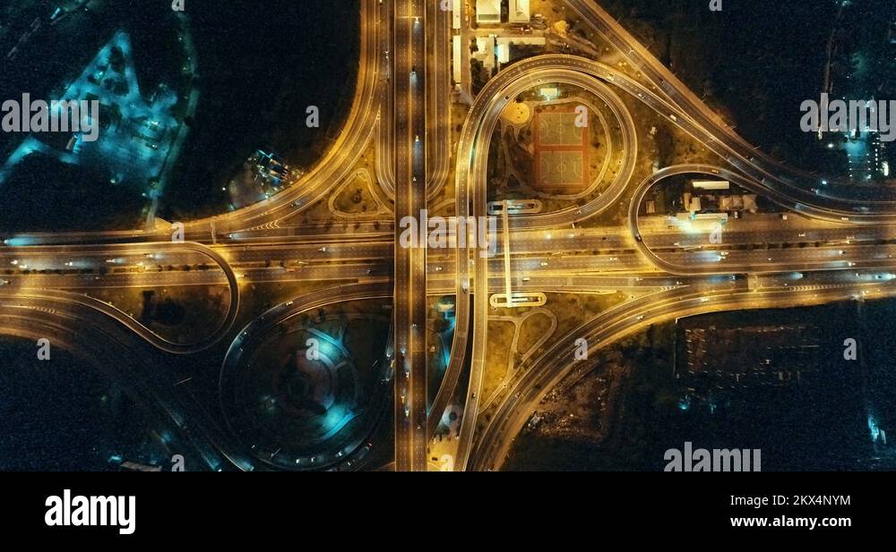 Night street light motorway Stock Videos & Footage - HD and 4K Video ...