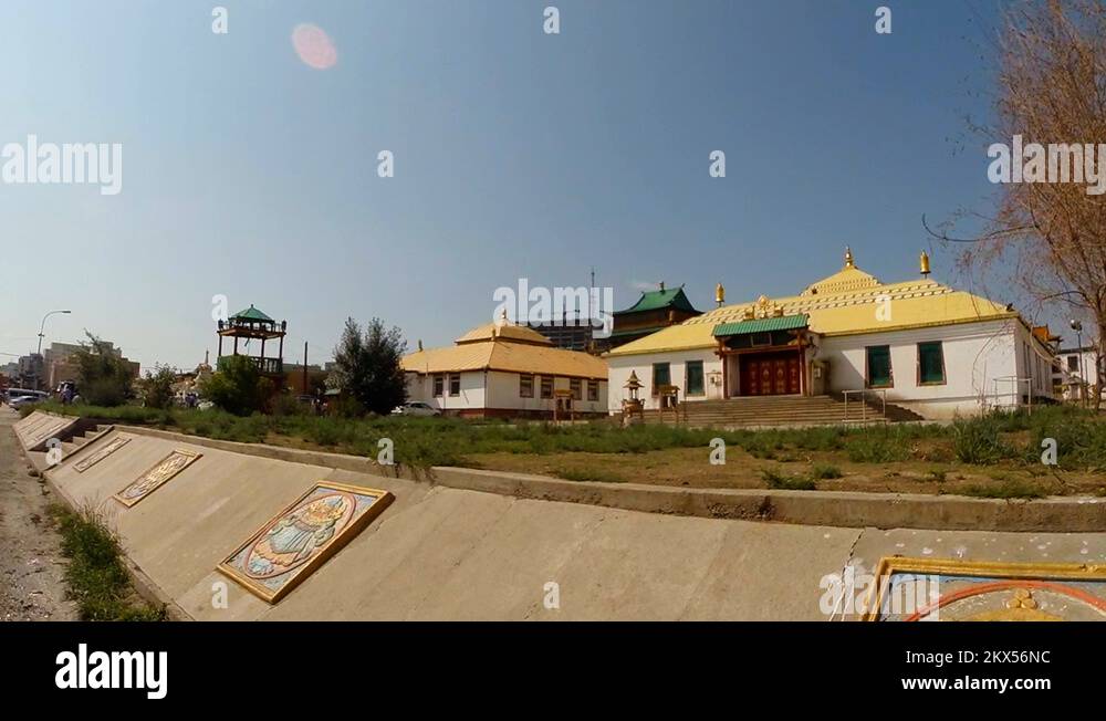 Gandan monastery ulaanbaatar Stock Videos & Footage - HD and 4K Video ...
