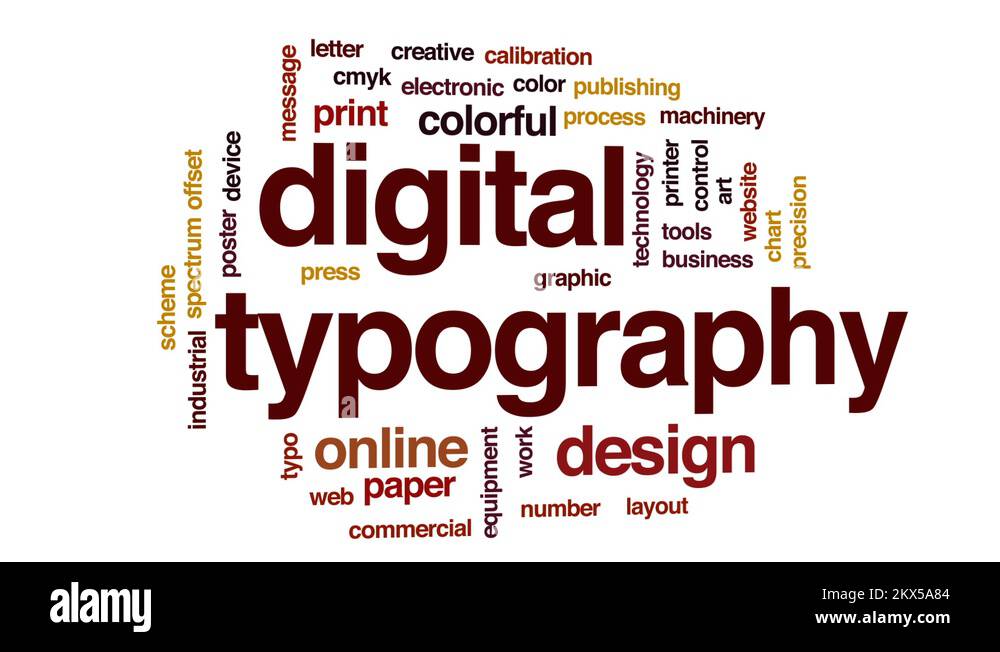 Digital typography Stock Videos & Footage - HD and 4K Video Clips - Alamy