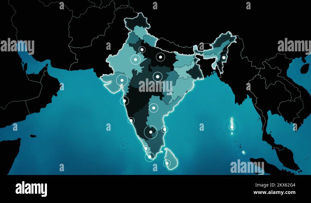 Blue map of india Stock Videos & Footage - HD and 4K Video Clips - Alamy