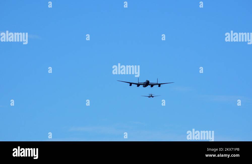 Lancaster bomber and spitfire Stock Videos & Footage - HD and 4K Video ...