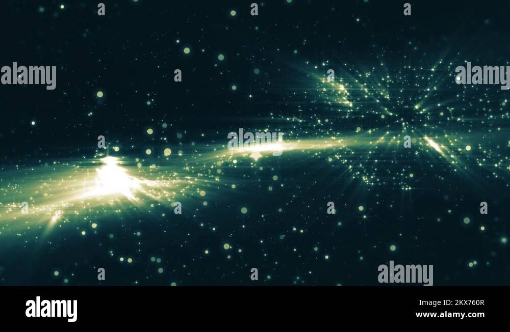 Space neon background with particles. Space blue dust with stars on ...