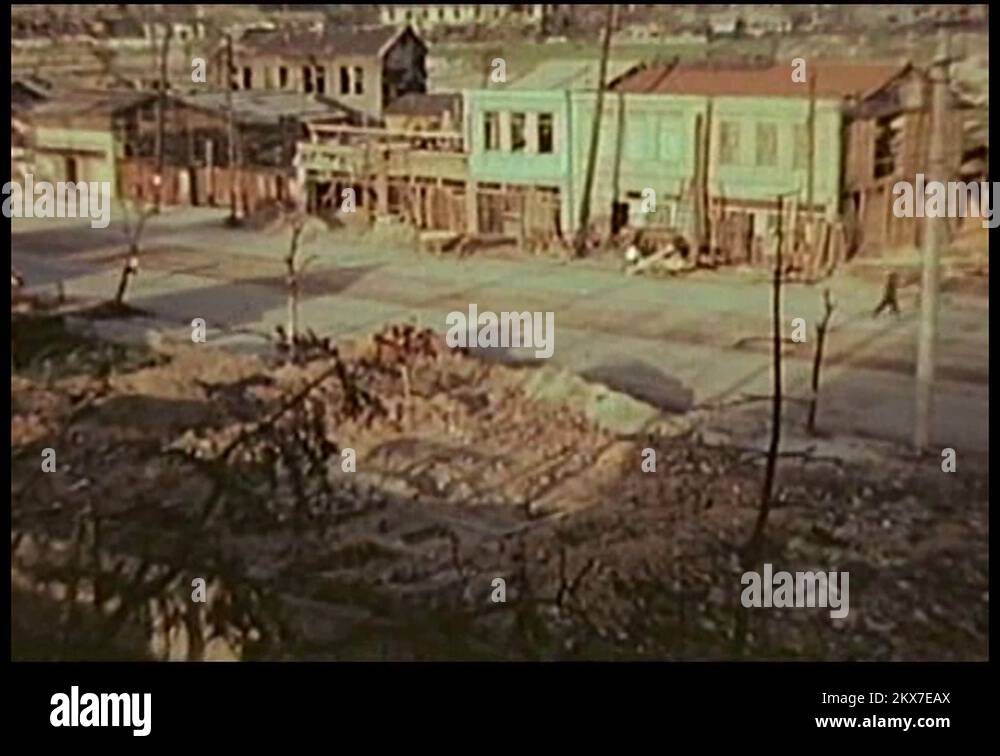 Hiroshima Physical Damage Aftermath of Nuclear Bomb March 1946 PT1 ...