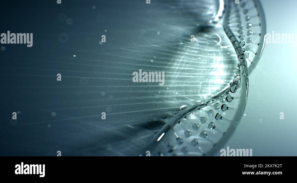 Dna strand structure seamless loopable animation 4k UHD Stock Video ...