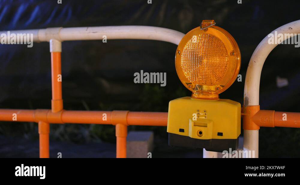Barricade lamp Stock Videos & Footage - HD and 4K Video Clips - Alamy