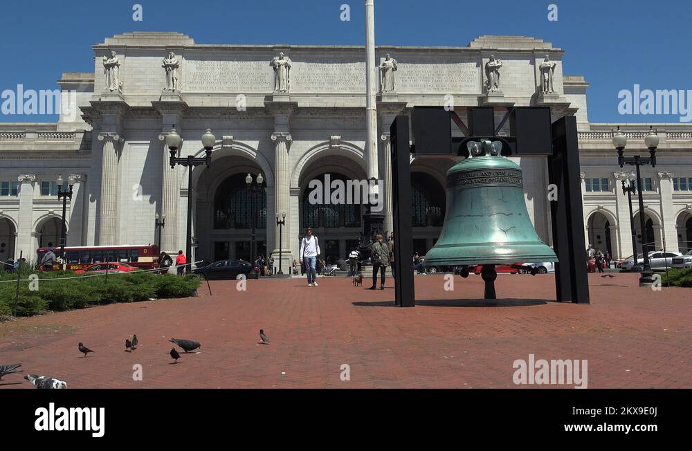 Replica liberty bell union station Stock Videos & Footage - HD and 4K ...