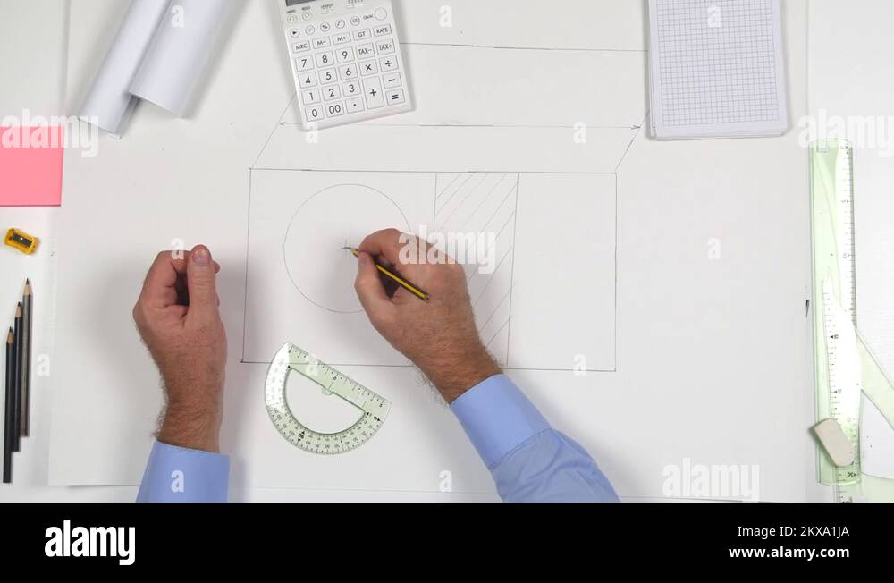 Design draw plans Stock Videos & Footage - HD and 4K Video Clips - Alamy