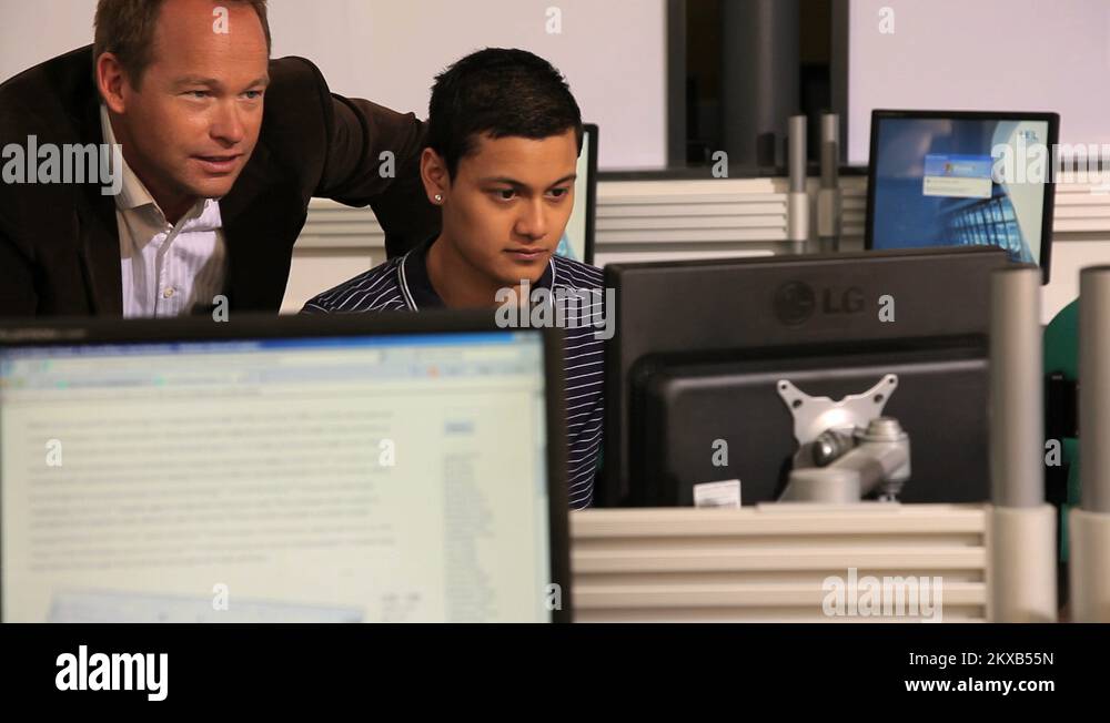 Teacher student in computer Stock Videos & Footage - HD and 4K Video ...