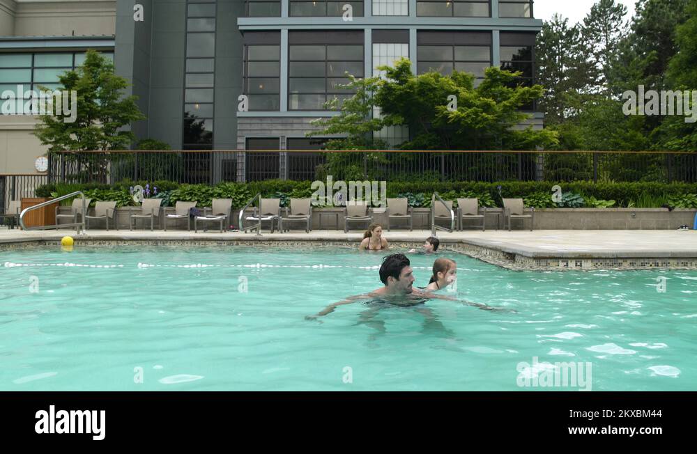 Father and daughter in swimming pool Stock Videos & Footage - HD and 4K ...