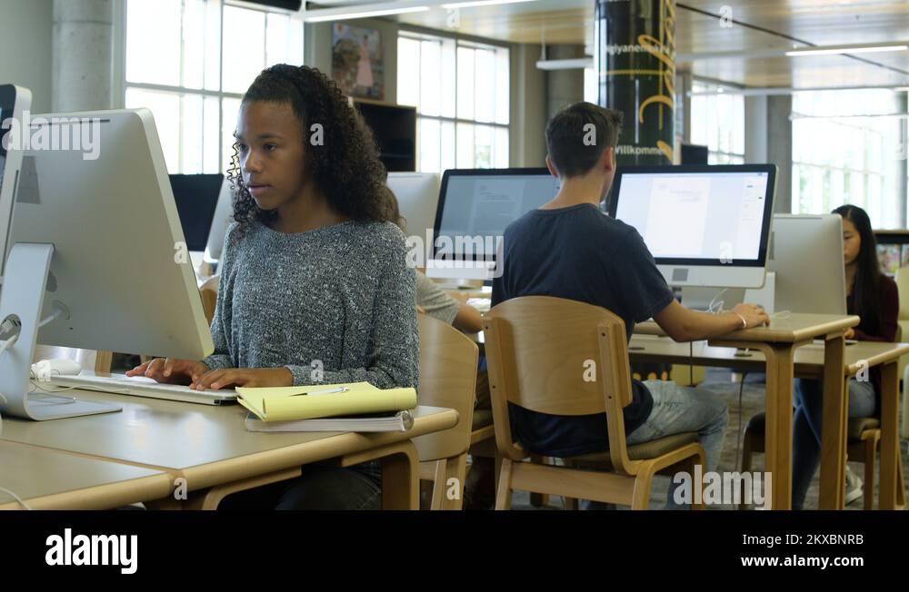 Female student computer Stock Videos & Footage - HD and 4K Video Clips ...