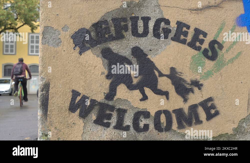 Refugees welcome sign Stock Videos & Footage - HD and 4K Video Clips ...