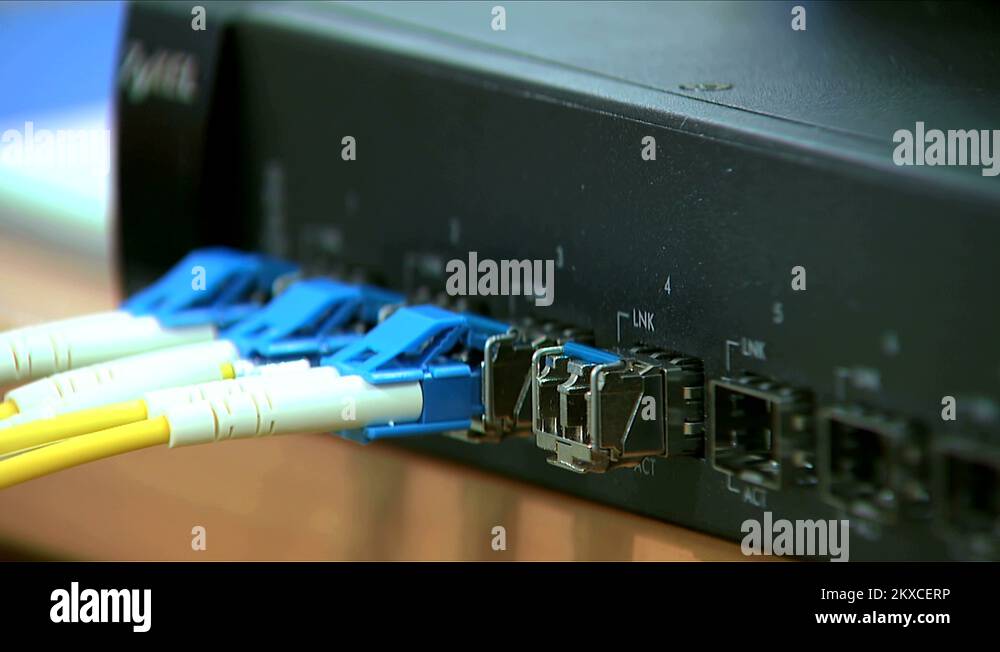 Concept network infrastructure cables Stock Videos & Footage - HD and 4K Video Clips - Alamy