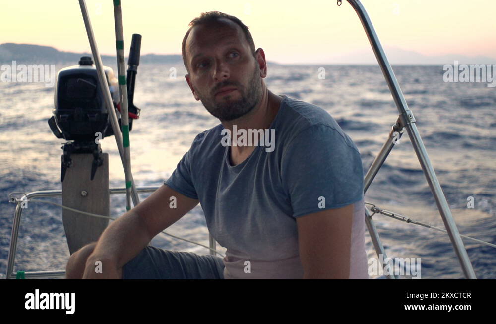 Man boat sad Stock Videos & Footage - HD and 4K Video Clips - Alamy