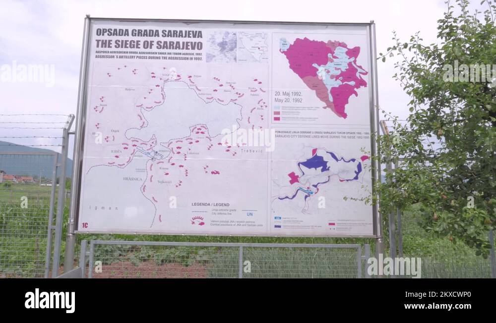 Sarajevo bosnia map Stock Videos & Footage - HD and 4K Video Clips - Alamy