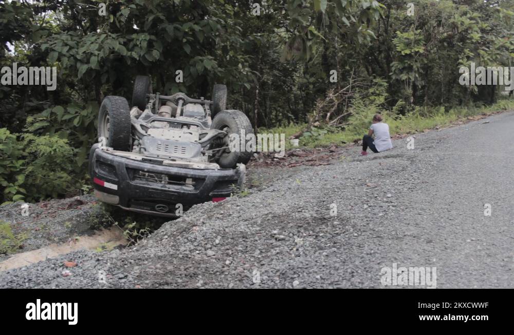 Car accident with car on its side Stock Videos & Footage - HD and 4K ...