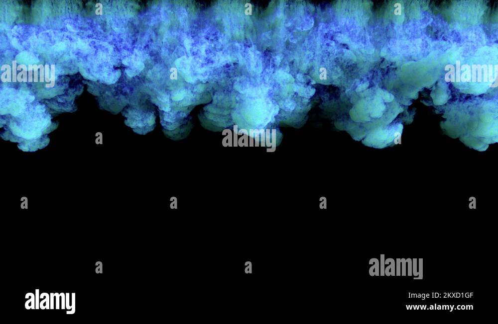 Dry ice smoke with alpha channel Stock Video Footage - Alamy