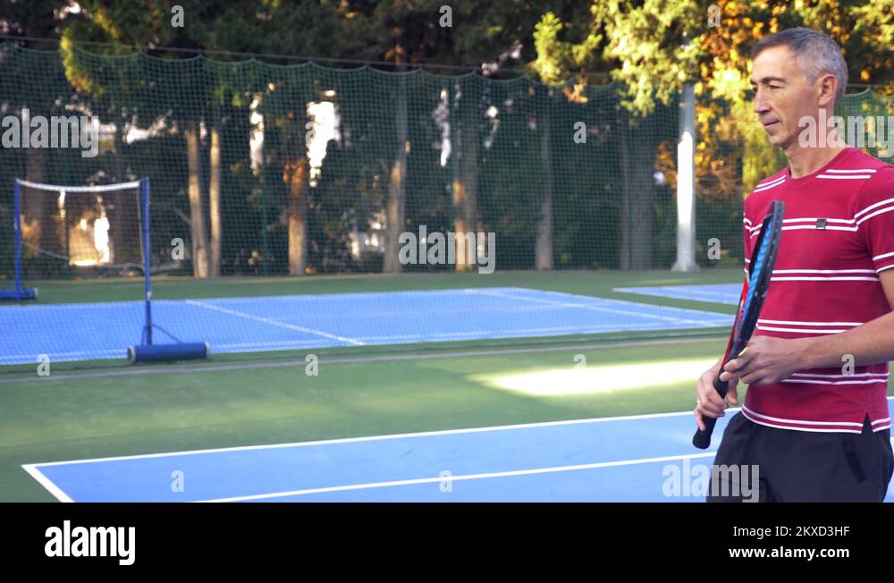 Man at a tennis court Stock Videos & Footage - HD and 4K Video Clips ...
