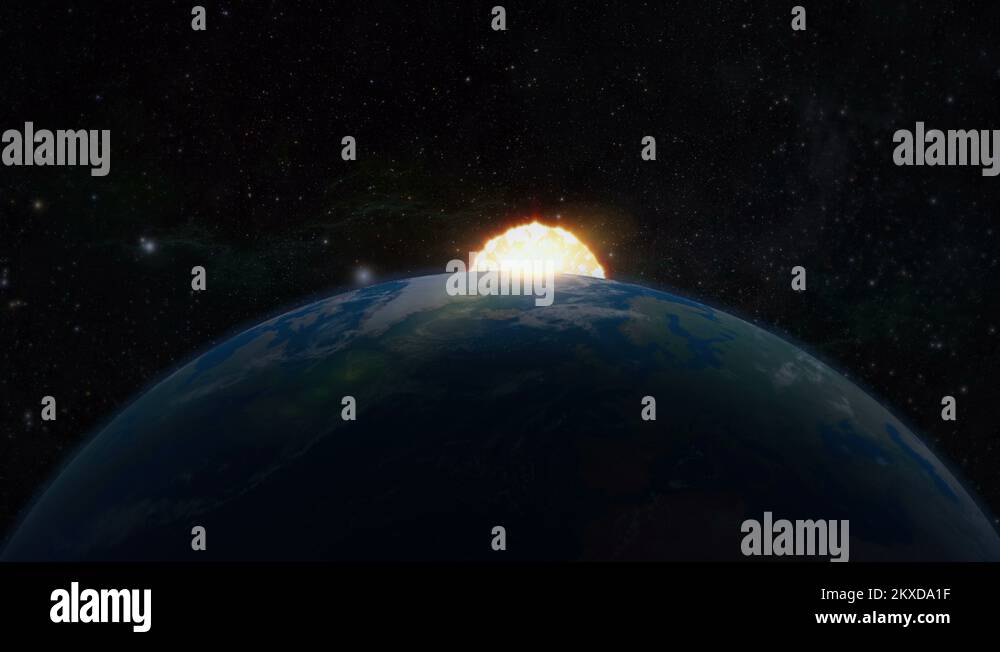 Earth orbiting sun illustration Stock Videos & Footage - HD and 4K ...