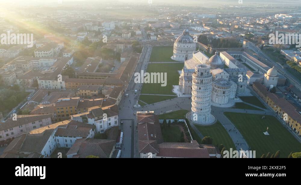The leaning tower of pisa aerial Stock Videos & Footage - HD and 4K ...