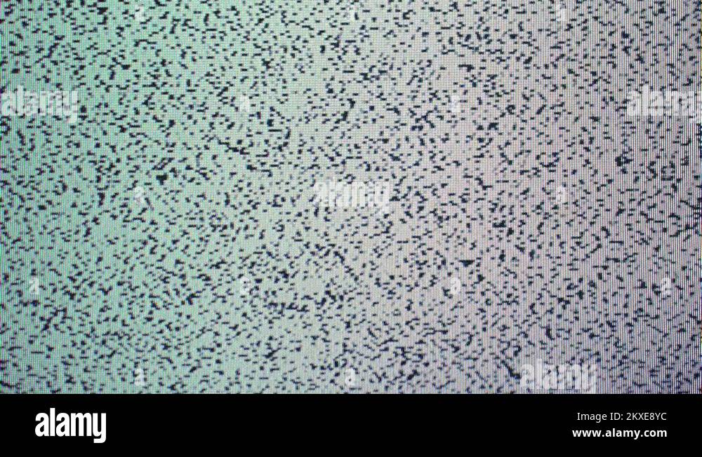 Real-life static noise practical compositing elements Stock Video ...