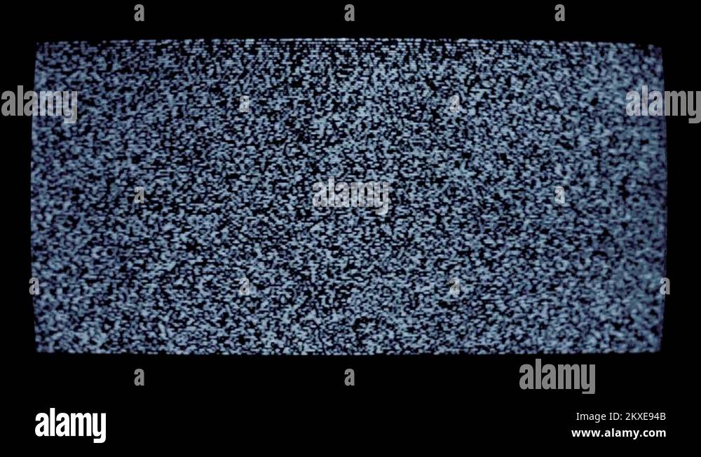 Real-life static noise practical compositing elements Stock Video ...