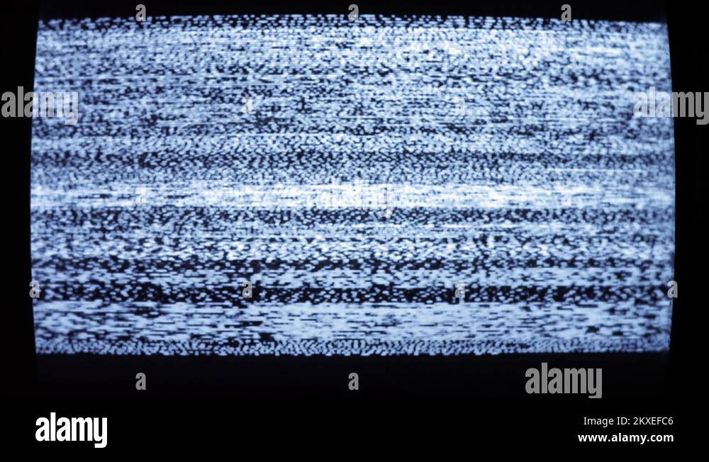 Real-life static noise practical compositing elements Stock Video ...