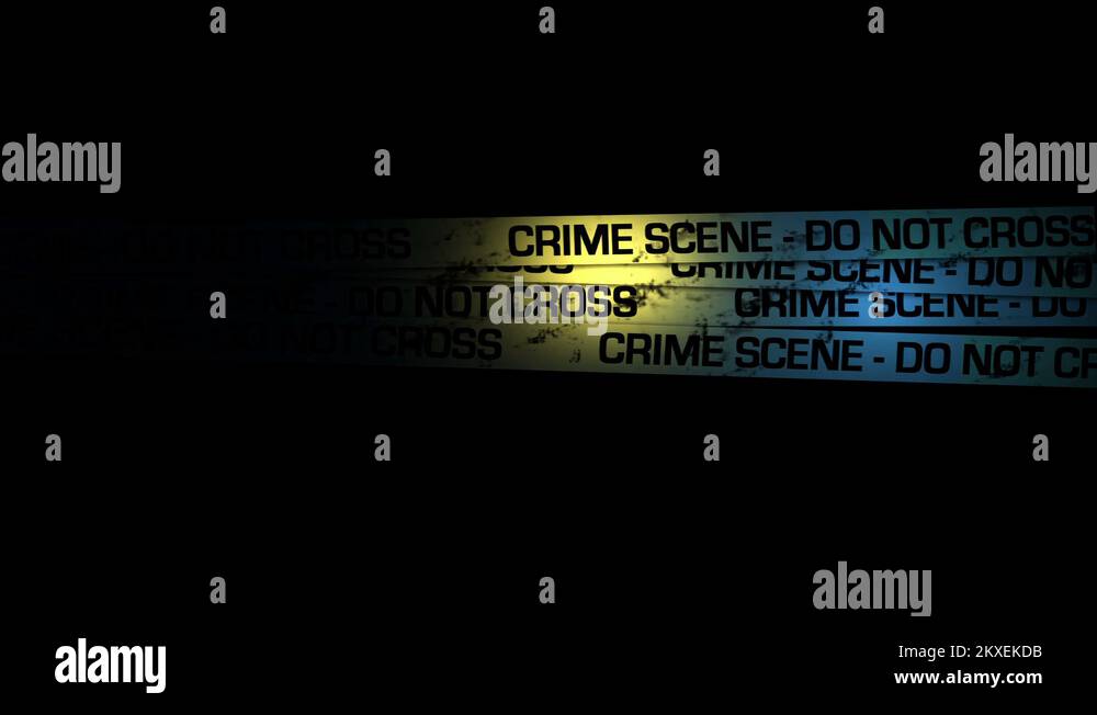 Crime Scene - Do Not Enter HD -Loop Stock Video Footage - Alamy