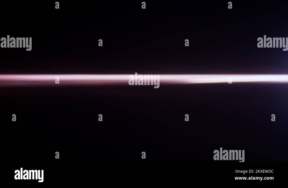 Realistic anamorphic lens light effects shot in 4K resolution Stock ...