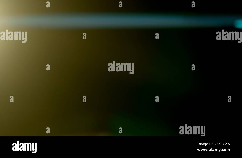 Realistic Anamorphic Lens Flare Practical Effects Stock Video Footage ...