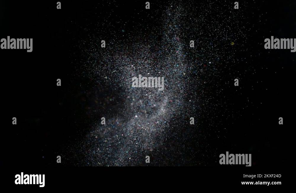 Dazzling Glitter Compositing Elements Stock Video Footage - Alamy