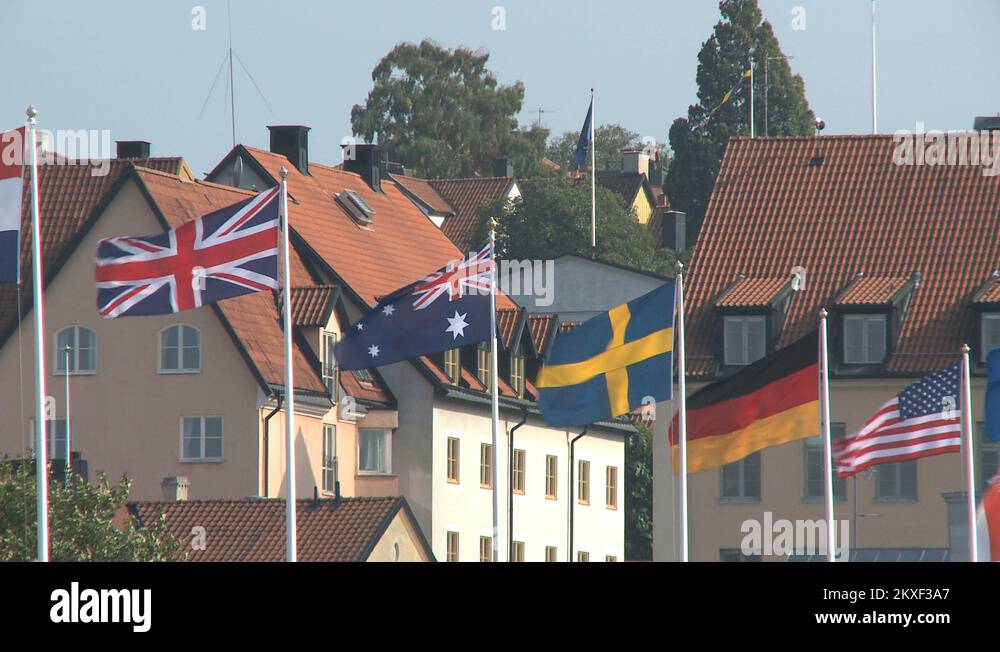 Country flags country flags Stock Videos & Footage - HD and 4K Video ...