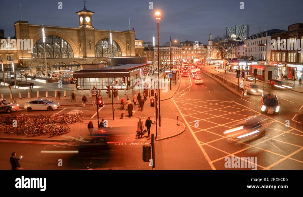Euston road kings cross Stock Videos & Footage - HD and 4K Video Clips ...