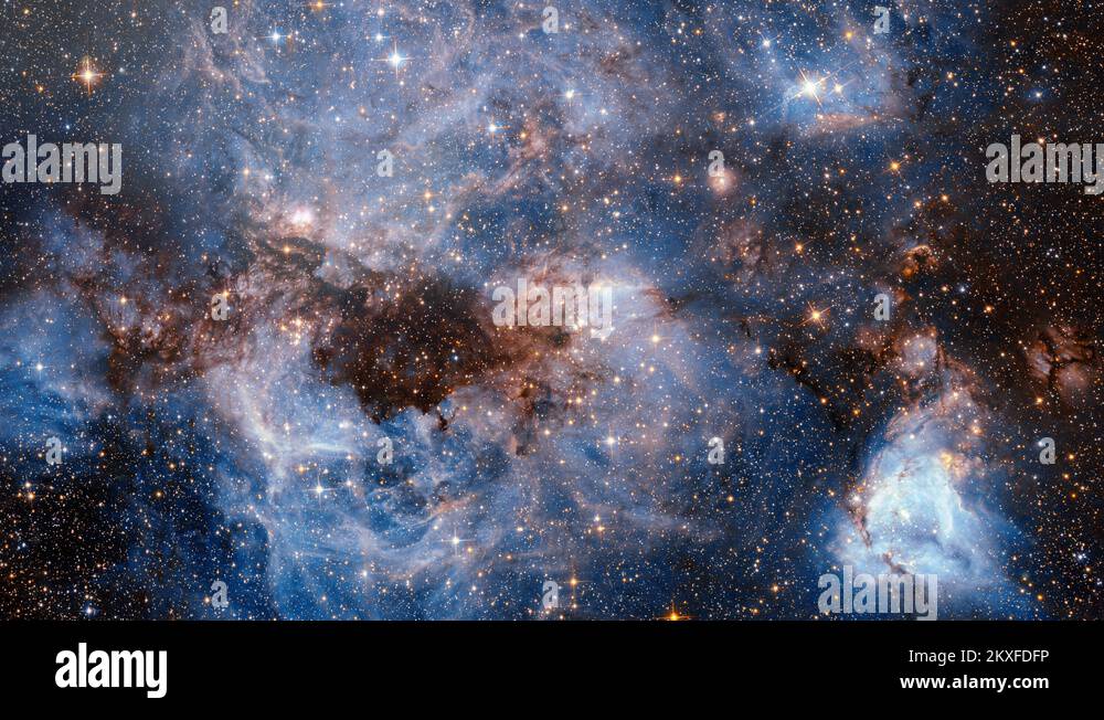 stellar nebula. galaxy in deep space. deep space exploration. star fields and Stock Video ...