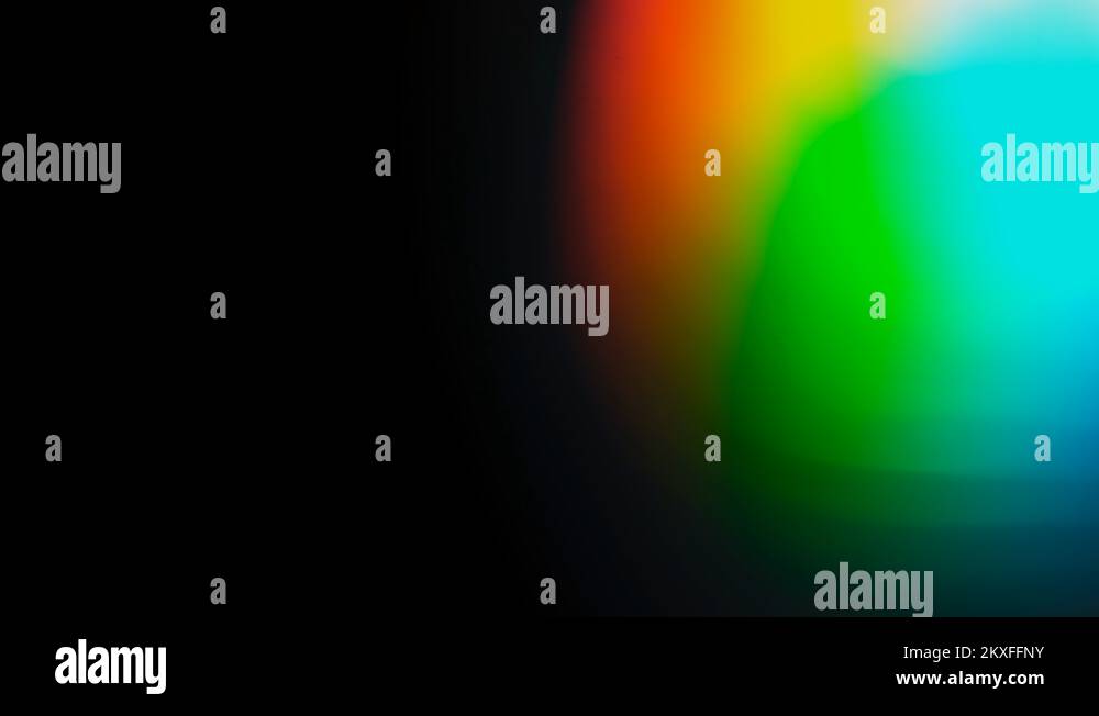 Organic Anamorphic Prism Light Leaks Compositing Elements Stock Video ...