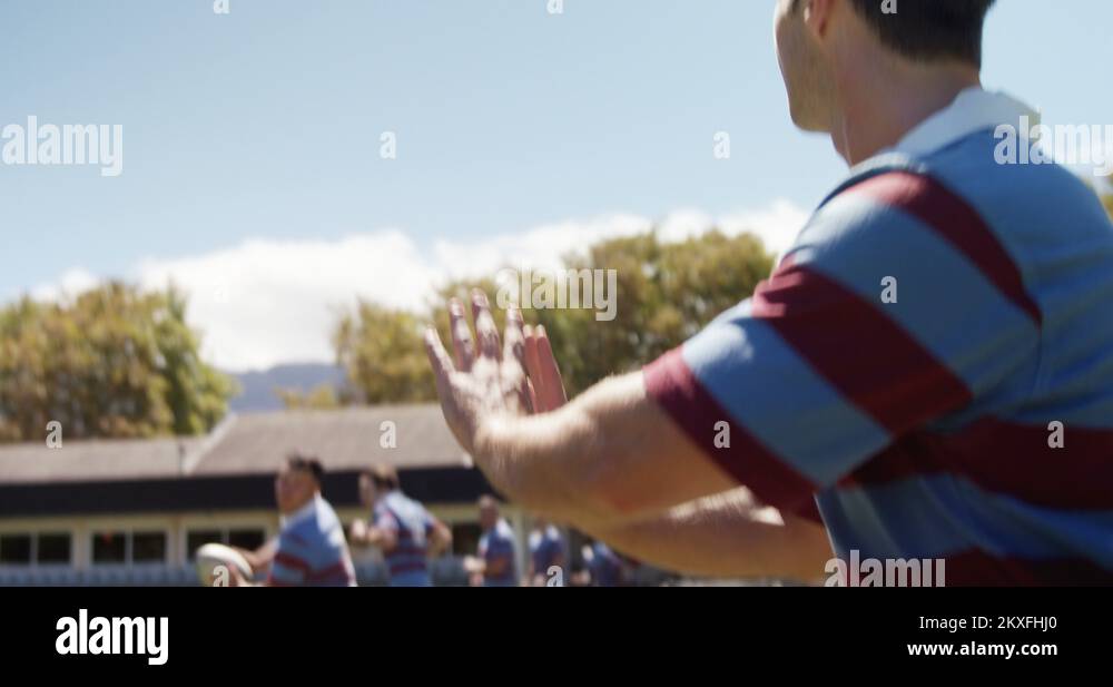 Rugby player running ball team Stock Videos & Footage - HD and 4K Video ...