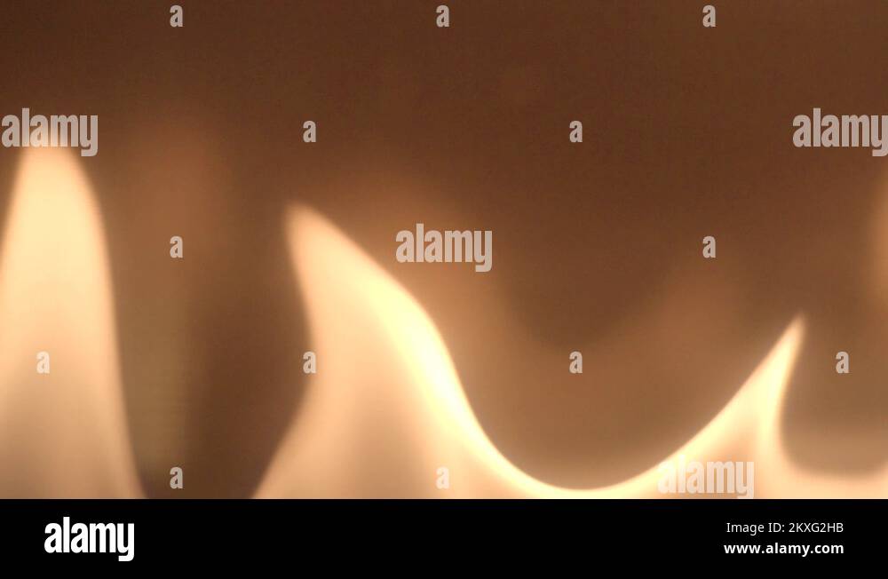 Fire flame Flames in a Modern Fireplace roaring gas burning indoor at ...