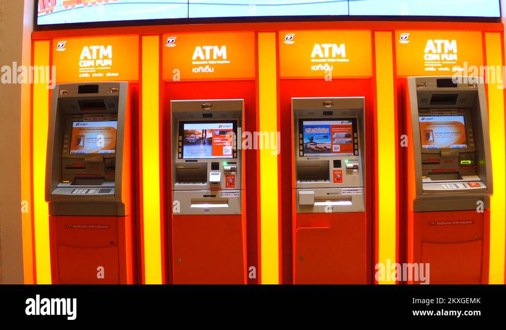Atm machine bangkok Stock Videos & Footage - HD and 4K Video Clips - Alamy