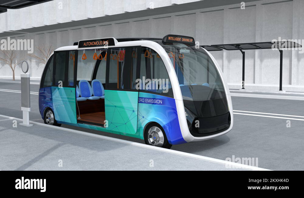 Autonomous shuttle bus Stock Videos & Footage - HD and 4K Video Clips ...