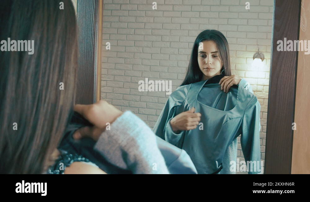 Trying on a dress Stock Videos & Footage - HD and 4K Video Clips - Alamy